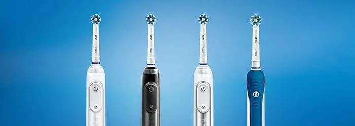 Oral B electric toothbrush range